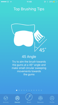 Brushlink App Screen | Brushlink